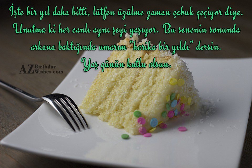 Birthday Wishes In Turkish - Birthday Images, Pictures ...