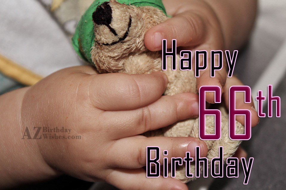 Happy 66th Birthday AZBirthdayWishes
